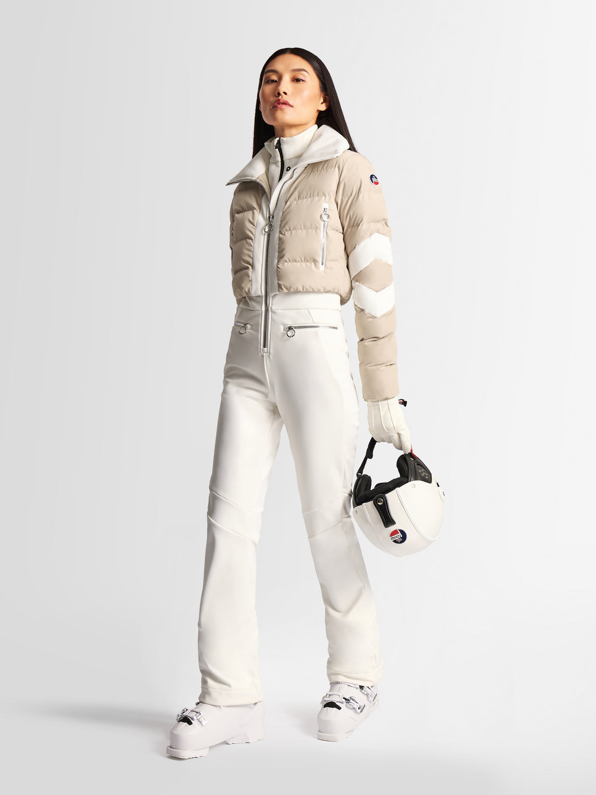 Clarisse warm quilted ski suit | Fusalp