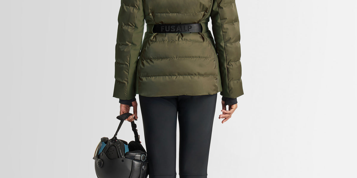 Maela dark green jacket | Fusalp