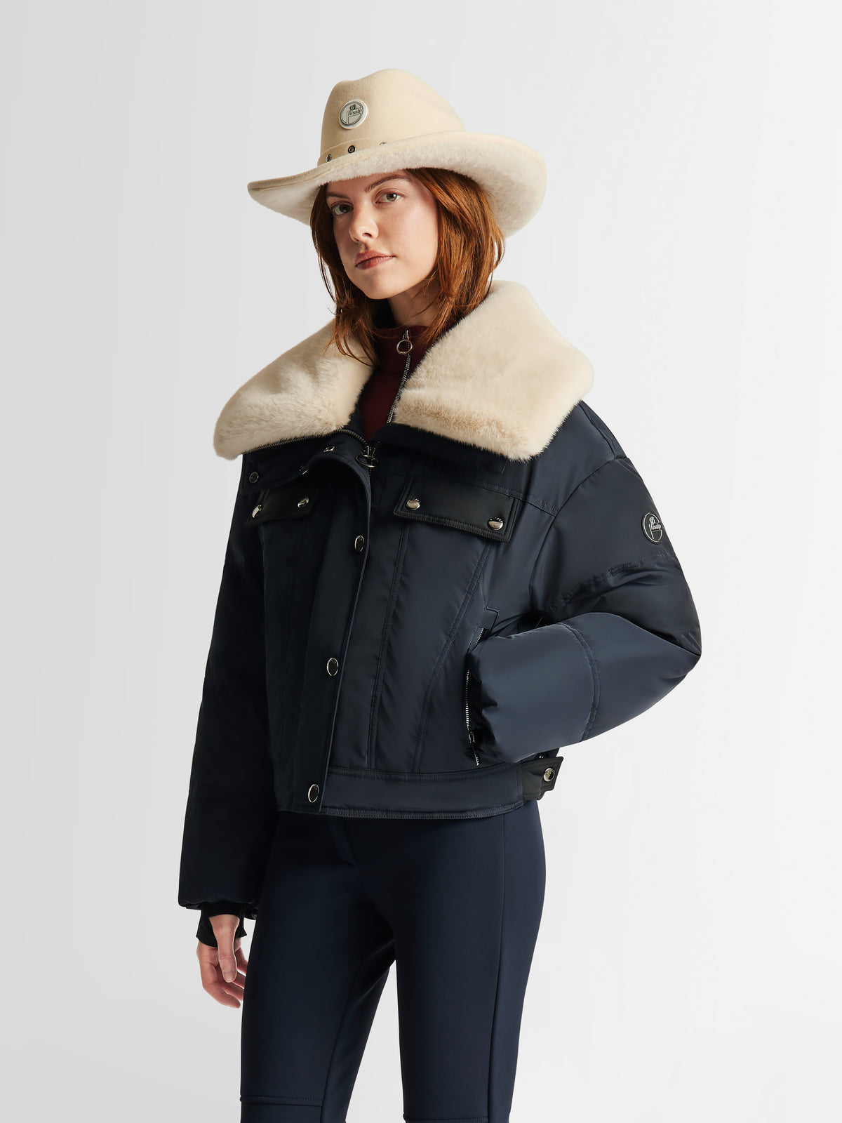 Dark blue Lakki ski jacket | Fusalp