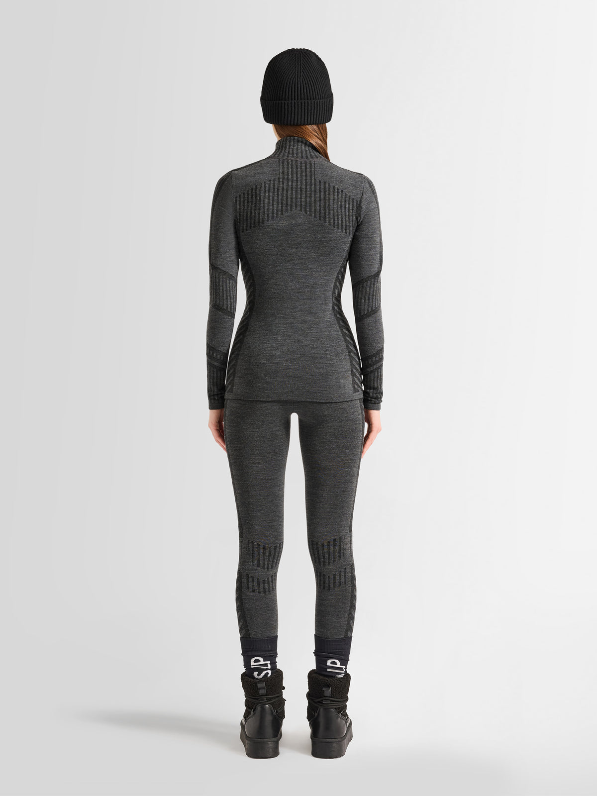 Grey Seama long-sleeve t-shirt | Fusalp