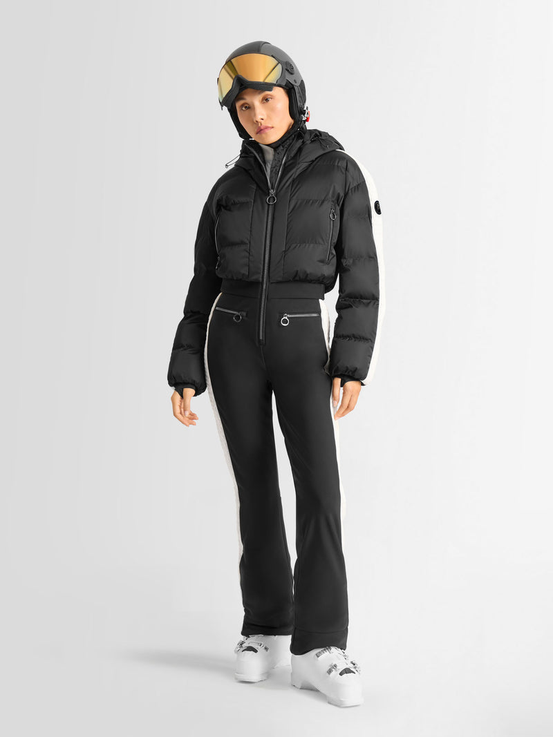 Black Jenko ski suit | Fusalp