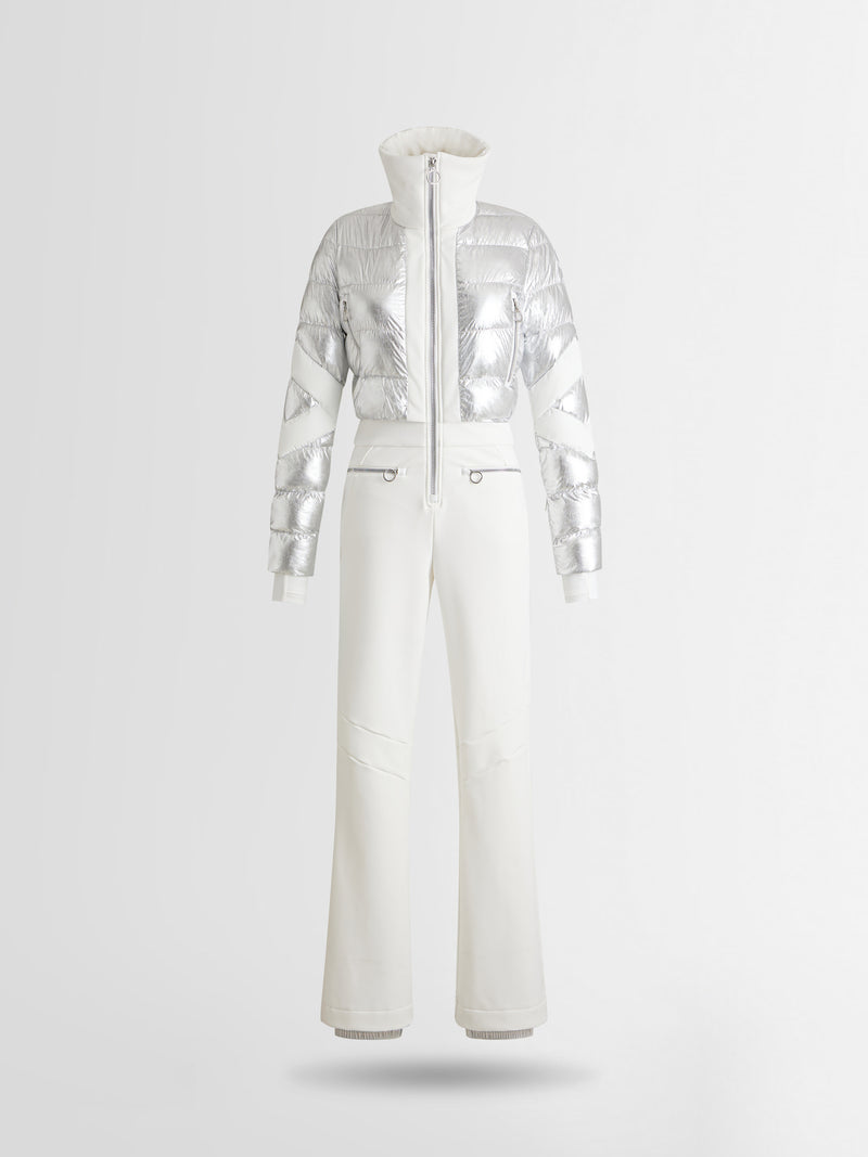 Silver Clarisse Metal ski suit | Fusalp