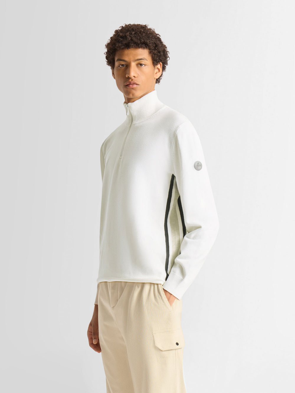 White Natom sweater | Fusalp